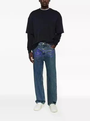 ICECREAM Running Dog Jeans - Blue