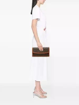 LOUIS VUITTON 1995 Monogram Pochette Dame Gm Clutch Bag