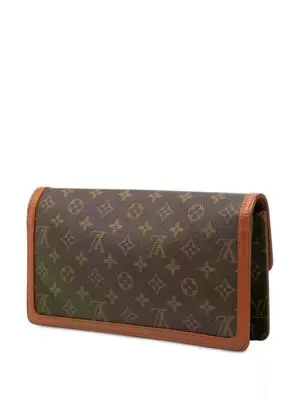 LOUIS VUITTON 1995 Monogram Pochette Dame Gm Clutch Bag