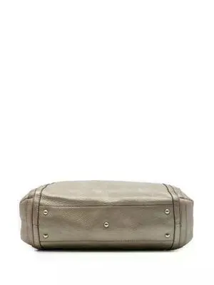 Gucci 2016-2026 Metallic Calfskin Bella Convertible Tote Satchel