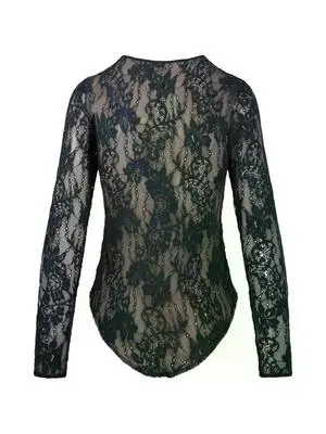 Zimmermann Floral-lace Bodysuit - Green