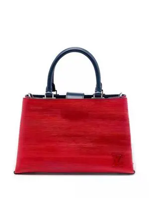 LOUIS VUITTON 2018 Epi Kleber Pm Satchel - Red