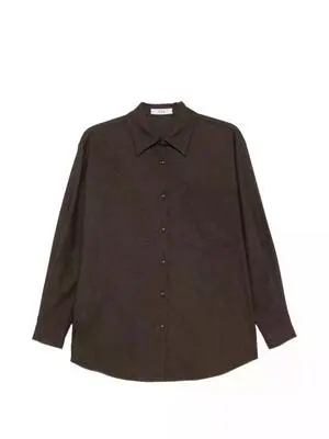 ELEH Chest-pocket Shirt - Brown