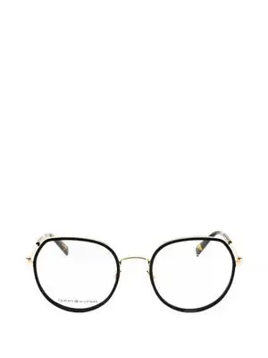 Tommy Hilfiger Round-frame Glasses - Black