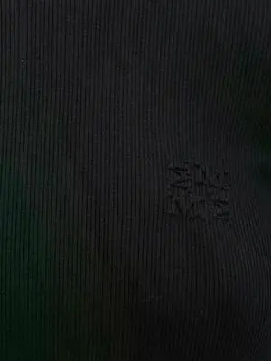Max Mara Embroidered-logo Turtleneck Sweater