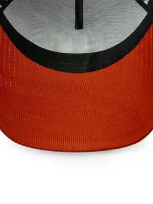New Era Logo-patch Corduroy Trucker Cap - Blue