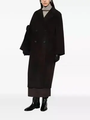 IVY OAK Ioclara Double-breasted Wool Coat - Brown