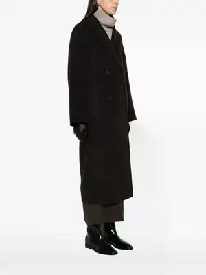 IVY OAK Ioclara Double-breasted Wool Coat - Brown