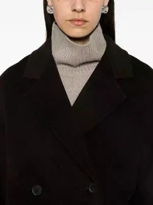 IVY OAK Ioclara Double-breasted Wool Coat - Brown