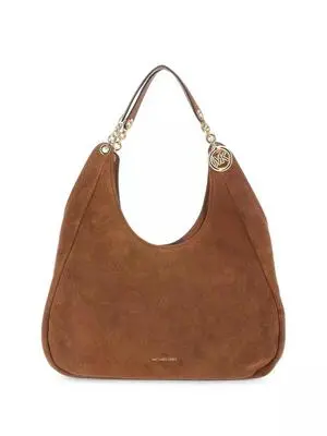Michael Kors Ellie Large Suede Shoulder Bag