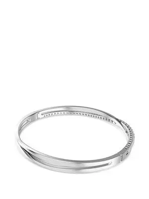 SWAROVSKI Hyperbola Crossover Crystal-embellished Bangle