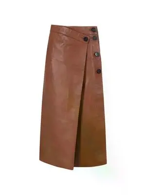 IRO PARIS Rimera Leather Skirt