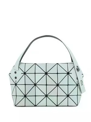 Issey Miyake Small Boston Geometric-panelled Tote Bag - Blue