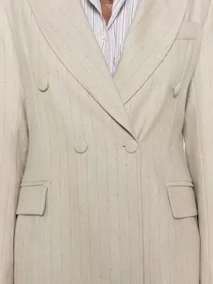 ALESSANDRO LEGORA Pinstriped Double-breasted Suit
