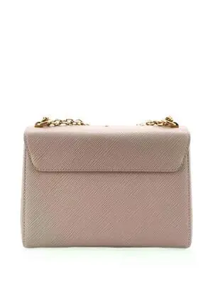LOUIS VUITTON Twist Handbag Epi Leather With Studded Detail Mm Shoulder Bag - Neutrals