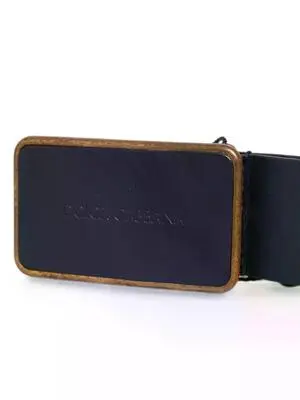 Dolce & Gabbana Logo-buckle Leather Belt