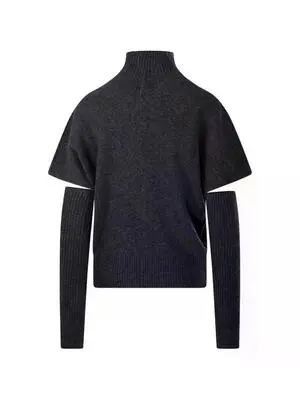 Federica Tosi Cut-out High-neck Sweater