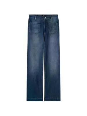 A.p.c. Victoria Straight-leg Jeans - Blue