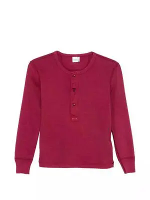 Chloé Button-placket Long-sleeve Top