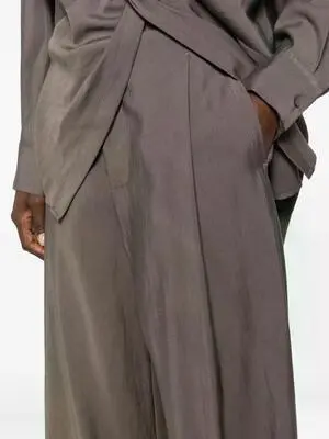 ELEH Pleated Wide-leg Trousers