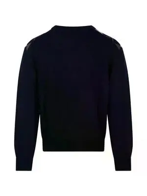 DUNST Argyle-knit Sweater