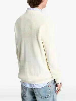Fred Perry Waffle-stitch Sweater