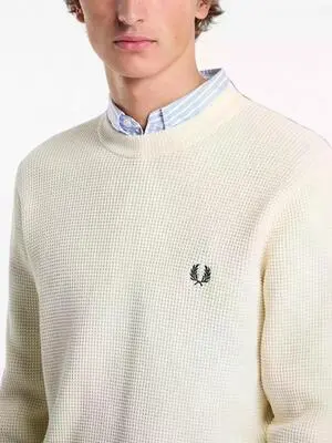 Fred Perry Waffle-stitch Sweater