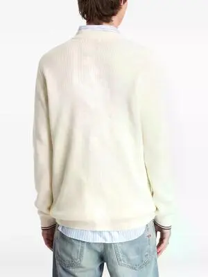 Fred Perry Waffle-stitch Sweater