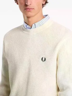 Fred Perry Waffle-stitch Sweater