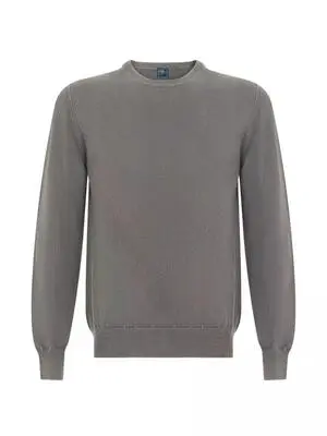 Fedeli Cashmere Crew-neck Sweater - Grey