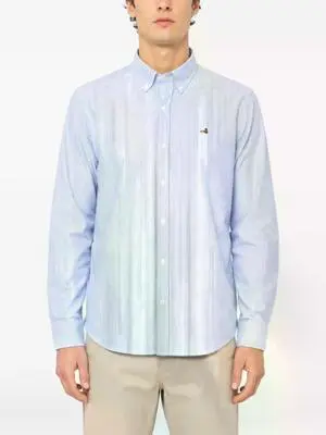 EDMMOND STUDIOS Duck Stripe-pattern Shirt