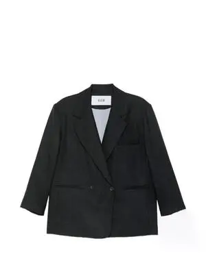 ELEH Double-breasted Jacket - Grey