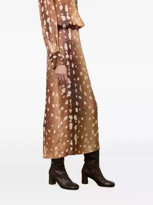 OTTOD'AME Flowing Straight Skirt