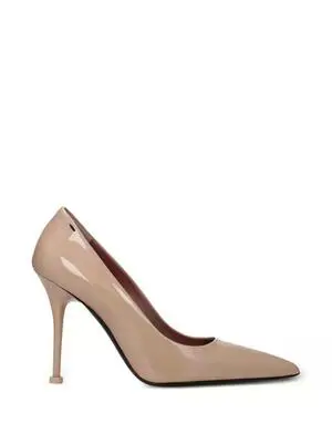 Premiata Patent-finish Point-toe Heeled Pumps - Pink