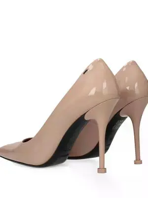 Premiata Patent-finish Point-toe Heeled Pumps