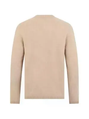 Fedeli Round-neck Cashmere Sweater - Neutrals