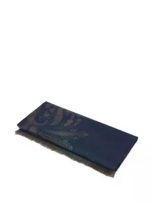 Etro Jacquard-woven Paisley Throw Blanket