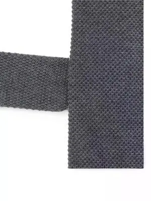 BOSS By Beckham Wool Tie - Grey