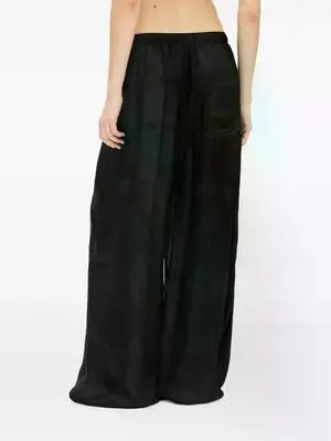 ANN DEMEULEMEESTER Nevi Paisley Satin Trousers