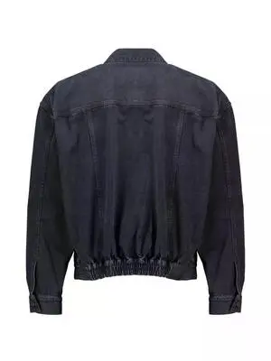 Saint Laurent Oversize-fit Denim Jacket - Black