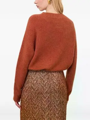 OTTOD'AME Brushed Raglan-sleeve Knit
