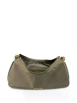 Michael Kors Floral-detail Chain-link Shoulder Bag - Green