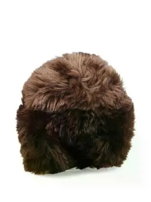 P.a.r.o.s.h Faux-fur Trapper Hat - Brown