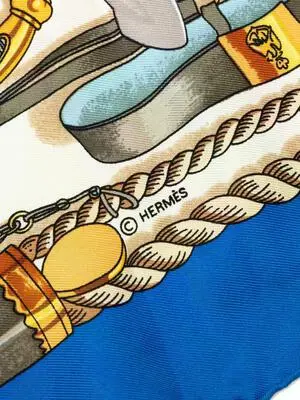 Hermès 1990-2010 Musee Silk Scarf 90 Scarves