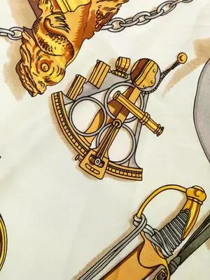 Hermès 1990-2010 Musee Silk Scarf 90 Scarves