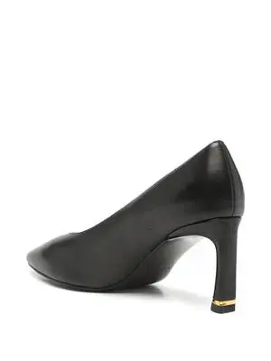 COCCINELLE Logo-plaque Pointed-toe Pumps - Black