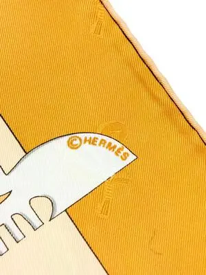 Hermès 1990-2010 Le Carnaval De Venise Silk Scarf 90 Scarves