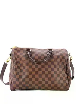 LOUIS VUITTON Speedy Bandouliere Bag Damier 30 Shoulder Bag - Brown