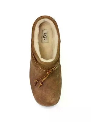 UGG Bucked Leather Boots - Brown