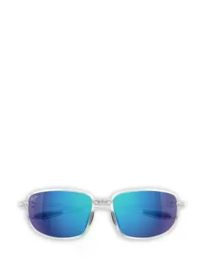 Maui Jim Ho’okipa R Lite Rectangle-frame Sunglasses - White